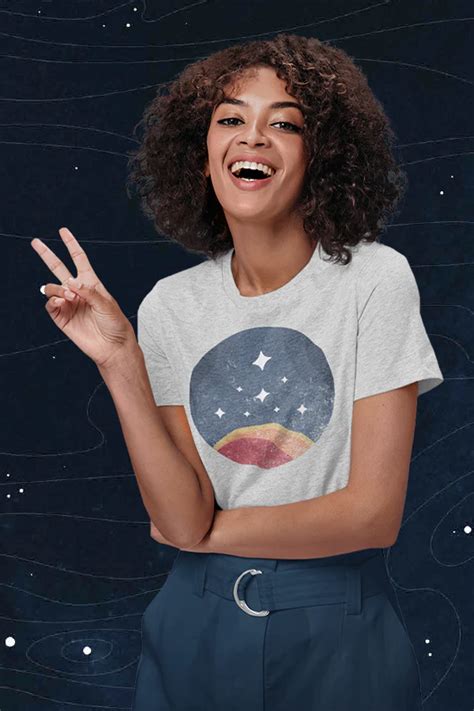 Starfield Retro Constellation Tee Gray Official Bethesda Gear Store