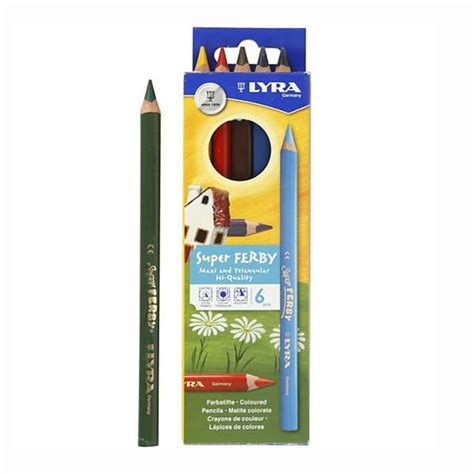 Lyra Super Ferby Värikynät 6 Kpl Askartelukulma