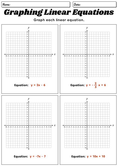 11 Linear Equation Practice Worksheets Free Pdf At