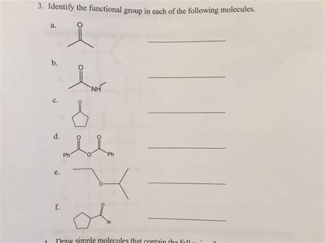 Identifying Functional Groups Practice Quiz