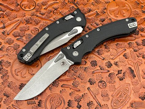 Microtech Knives Amphibian Ram Lok Fluted G 10 Black Apocalyptic 137rl