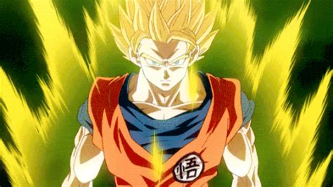  Animado De Super Saiyan Goku Ssj God  Amv Dragonball Z Art