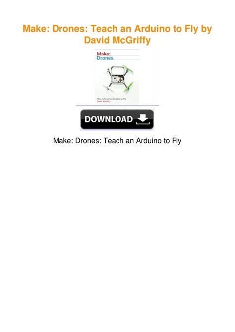 Ppt Make Drones Teach An Arduino To Fly By David Mcgriffy