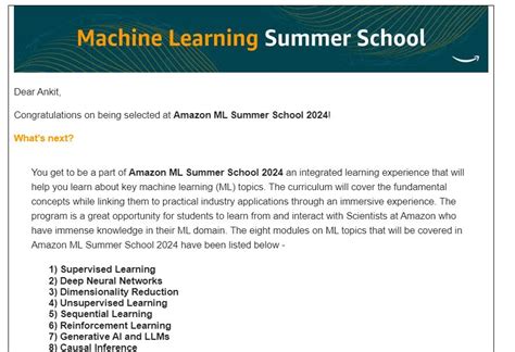 I Joined The Amazon Ml Summer School Ankit Kumar Barnwal Posted On