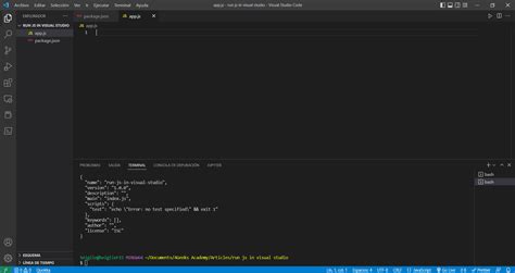How To Run Javascript In Visual Studio Code