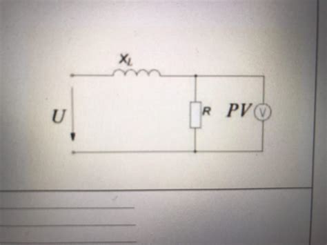 Определите показания вольтметра если U 100 B Xl 3 Ом R 4 Ом Школьные Знания Com