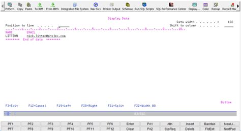How To Read A Data Area Dtaara Using Ibm I Sql Nick Litten Ibm I