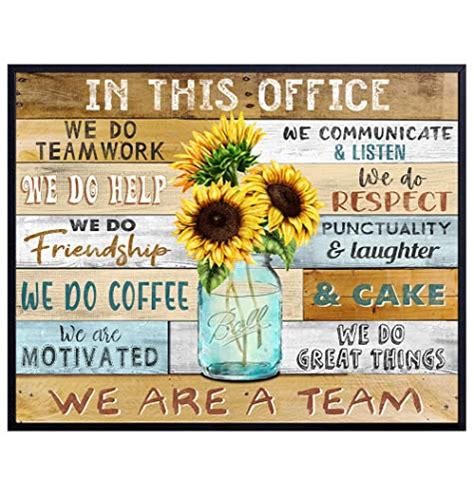 Home Office Wall Art And Decor Teamwork Wall Art