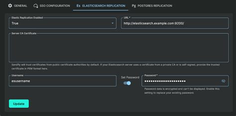Elasticsearch Replication Sandfly Security