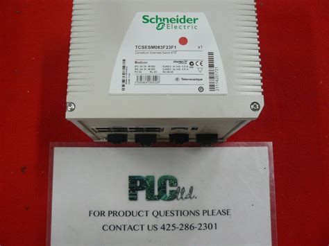 Tcsesm083f23f1 Modicon Schneider Connexium Extended Switch 8tx Plc Ltd