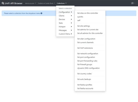 Github Art Of Wifiunifi Api Browser Tool To Browse Data Exposed By