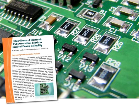 Digicom Electronics White Paper Cleanliness Of Pcb Assemblies Leads