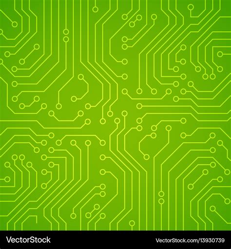 Circuit Board Or Microchip Royalty Free Vector Image