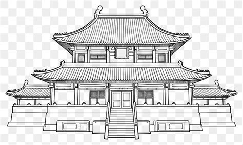 Ancient Chinese Architecture Drawing Ancient Chinese Architecture Drawing