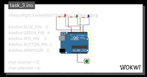 resusright embedded challenge 3 debugging wokwi esp32 stm32 arduino simulator