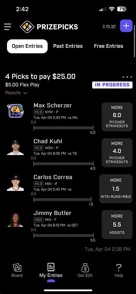 Flex Play For Today R Prizepicks