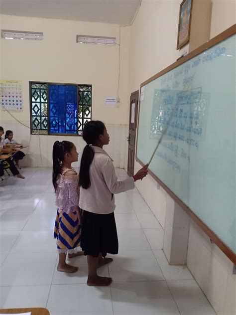 សកម្មភាពរៀនរបស់ប្អូនៗ វត្ត ទួលព្រះរាម ហៅវត្តចាស់