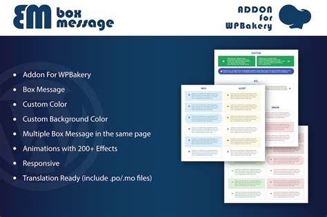 Box Message Addons For Wpbakery Page Builder Graphoro