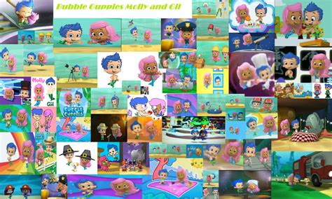 Bubble Guppies Molly And Gil By Bigpurplemuppet99 On Deviantart