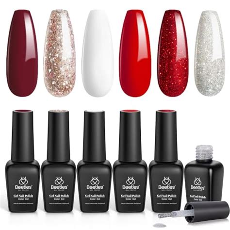 I Tested The Hottest Trend In Nail Polish Glitter Red Gel Heres
