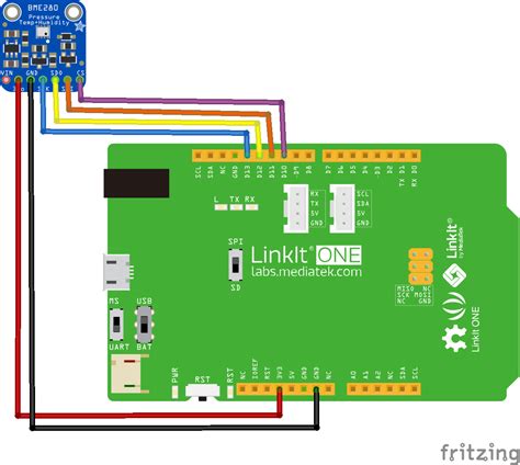 Linkit One And Bme280 Sensor Example