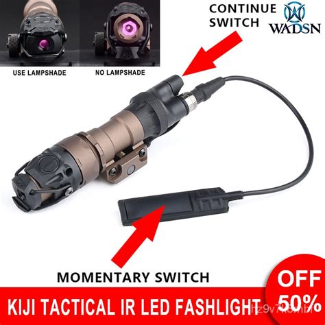 Jual Andwadsn Tactical Kiji K1 Flashlight Ir Illumination Original Mark Hunting Scout Light Mlok