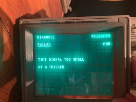 Tektronix 2246 A Sweep Issue Page 1