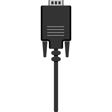 Vga Cable Illustration 35309109 Png