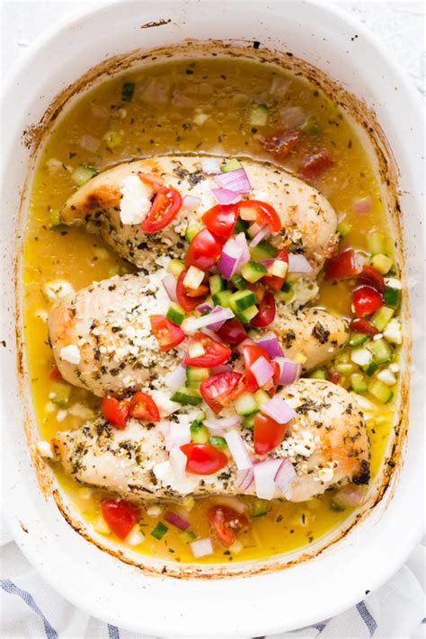 Baked Greek Chicken Breasts Easy Peasy Meals
