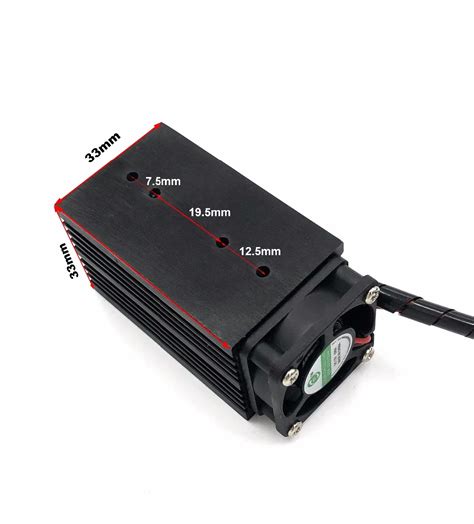 450nm 1000mw 12v Laser Module Diode Ttl Pwm Marking Stainless Steel