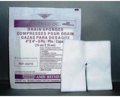 Amd Ritmed Trach And Iv Non Woven Dressing Save At — Tiger Medical
