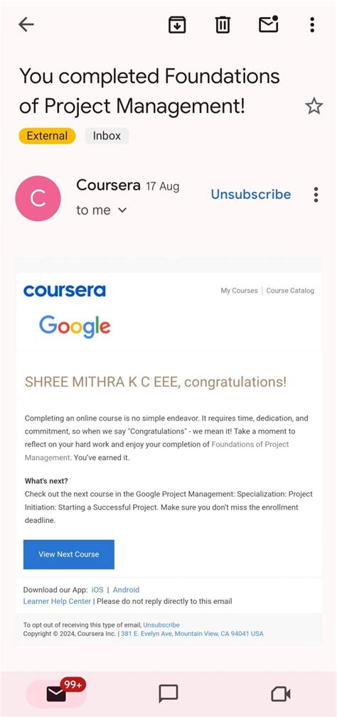 shree mithra k c on linkedin projectmanagement careerdevelopment continuouslearning