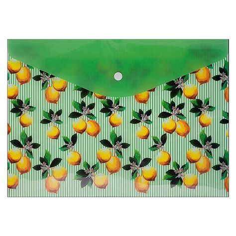 Mapă Plic A4 Cu Buton Desen Bloknot Md