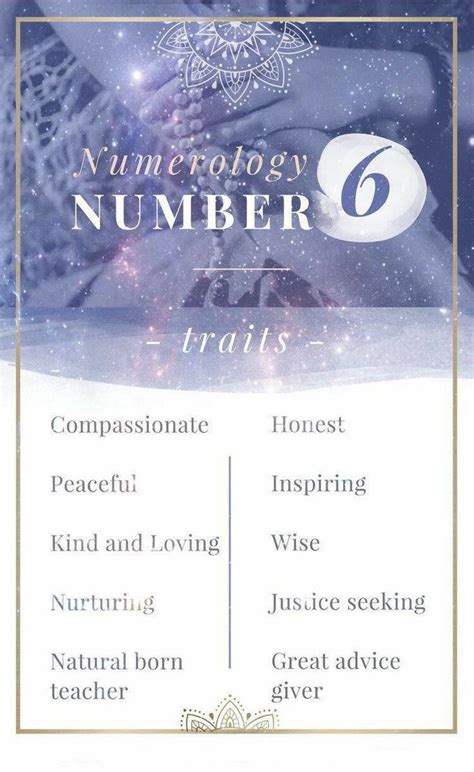 Discover The Meaning Of The Number 6 In Numerology Numerology Number