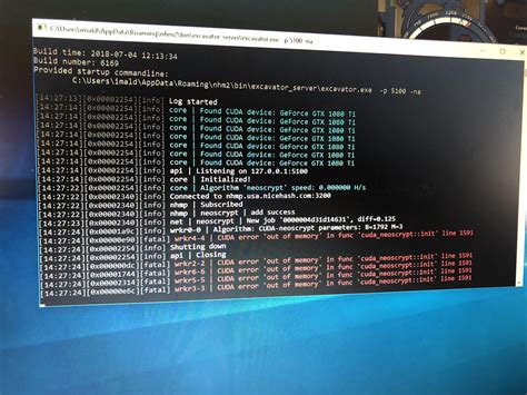 Anyone Know What This Error Means R NiceHash