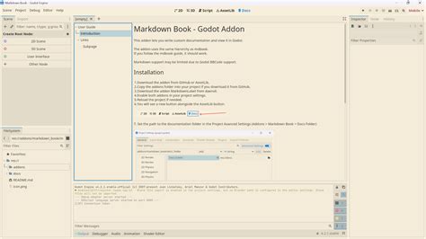 Markdown Book Godot Asset Library