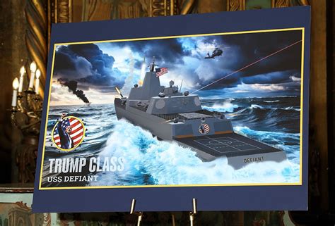 Trump Class Trump Announces New Battleship Class Named After Himself
