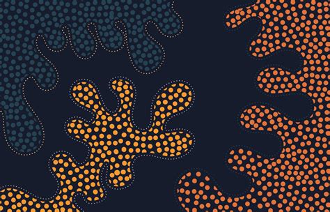 Abstract Pattern Dots Design Artwork Decorative Design Of Doodle Digit Template Decorative Of