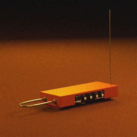 Moog Theremin 3d Modeling