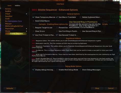 wow gse advanced macro compiler addon dragonflight wrath of the lich