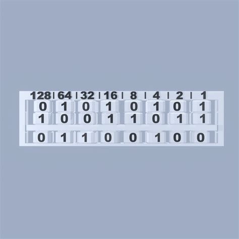 Binary Abacus Counter Educational Tool By 0ver1de Download Free Stl
