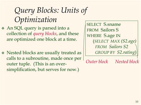 Ppt Relational Query Optimization Powerpoint Presentation Free Download Id729993