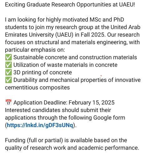 Research Opportunities For Ms And Phd Dziuptrc