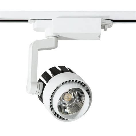 Cob Led 트랙 조명 20w 30w 천장 레일 스포트 라이트 펜던트 주방 의류 매장 신발 매장용 300w 할로겐 램프 스팟