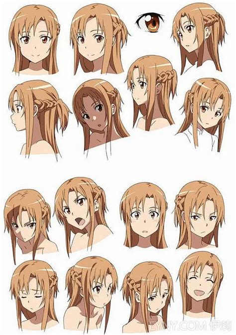 【醒目】《刀剑神域》男女主角官方人设刀剑神域吧百度贴吧 花瓣网