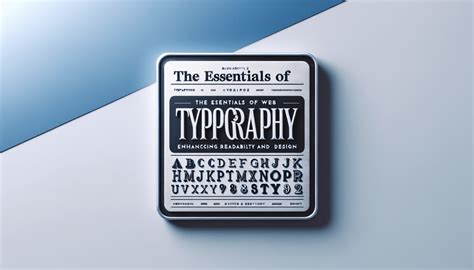 Основи веб типографіки покращення читабельності та дизайну Web Crafting Code