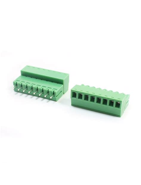 Pcs Mm Pitch Pin Through Hole PCB Terminal Barrier Block Connector Walmart Canada