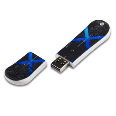 Soft PVC Skateboard USB Flash Memory Stick 4GB Pen Drive