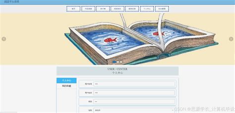 Springboot毕设 阅读平台系统 程序论文 Csdn博客