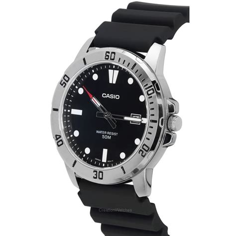 Casio Standard Analog Black Dial Quartz MTP-VD01-1E Men's Watch